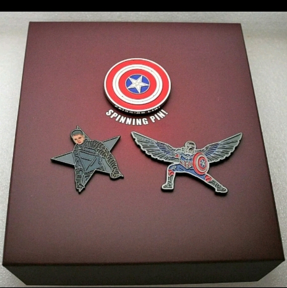 Marvel | Accessories | 22 Marvel Studios Captain America Winter Soldier ...
